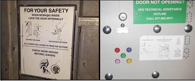 Memo #1459: VPS Steel Security Door Types