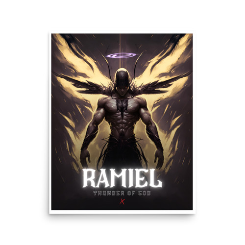 Ramiel Fallen Angels Art Print | Mind Maestro