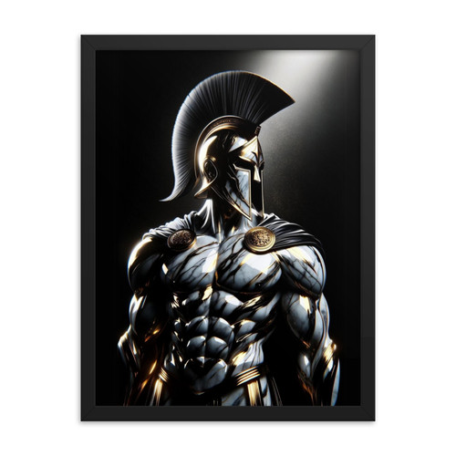 The Golden One Framed poster | Mind Maestro