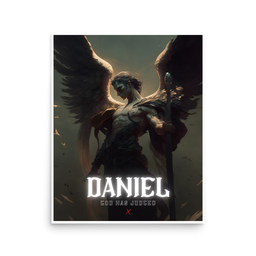 Daniel Fallen Angels Art Print | Mind Maestro