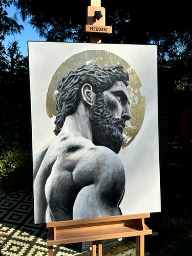 'Stoic' Original Painting | Stoicism Art | Mind Maestro