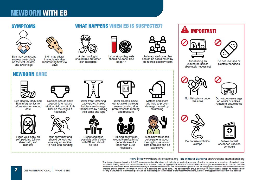 EB information & resources | DEBRA International