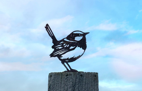 Rusty Metal Wren | THG Laser