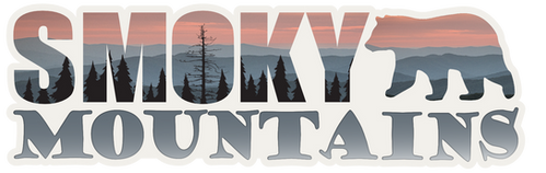 "Smoky Mountains" - 5.5"x 1.75" Decal | Up N' Adam