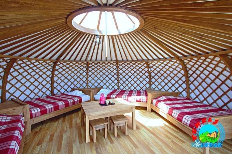 Mongolian yurt to stay