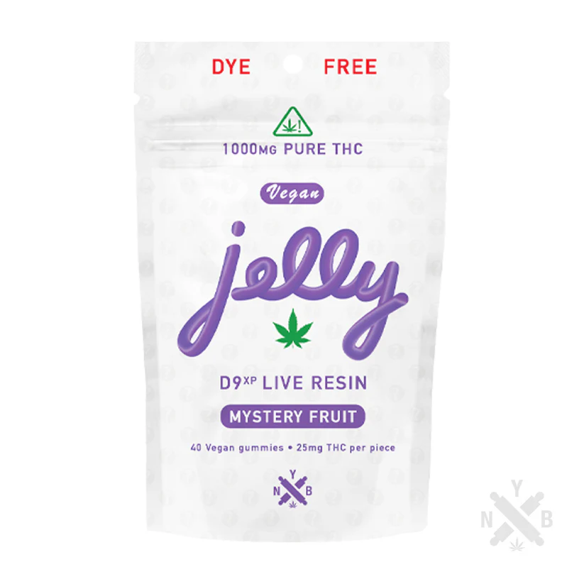 Jelly 1000MG Live Resin THC Gummies | JellyLeaf Cannabis