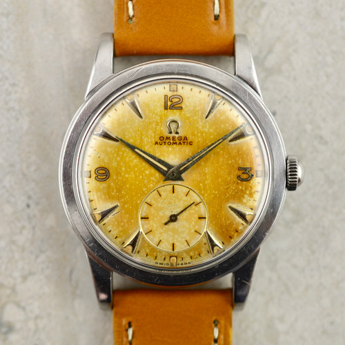 Omega Automatic Seamaster, Tropical dial, ref. 2576-10 in steel ...