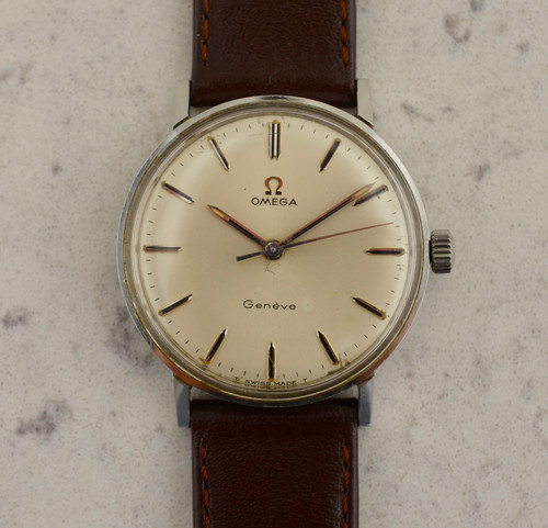 Omega Seamaster Geneve, ref. 135.019 in stainless steel | Mister Wolf Time