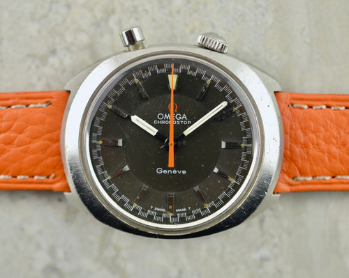 Omega Chronostop "Driver", ref. 145.010, in steel | Mister Wolf Time