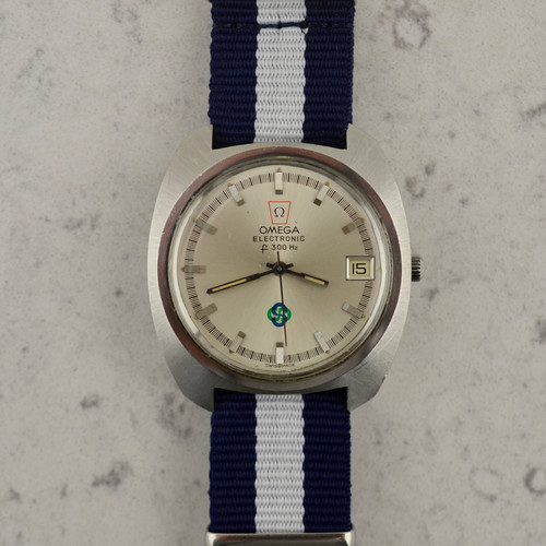 Omega f300hz Electronic ref. 198.030, in stainless steel | Mister Wolf Time