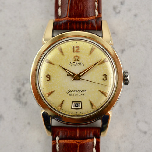 Omega Automatic Seamaster Calendar, ref. 2627-14 in gold & steel ...