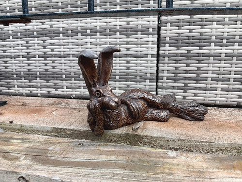 Lazy Hare day | Parrett Sculpture