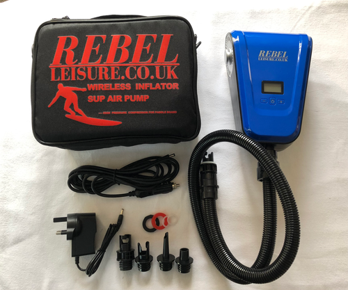 REBEL RECHARGEABLE SUP PUMP ACCESSORIES | REBEL RIBS