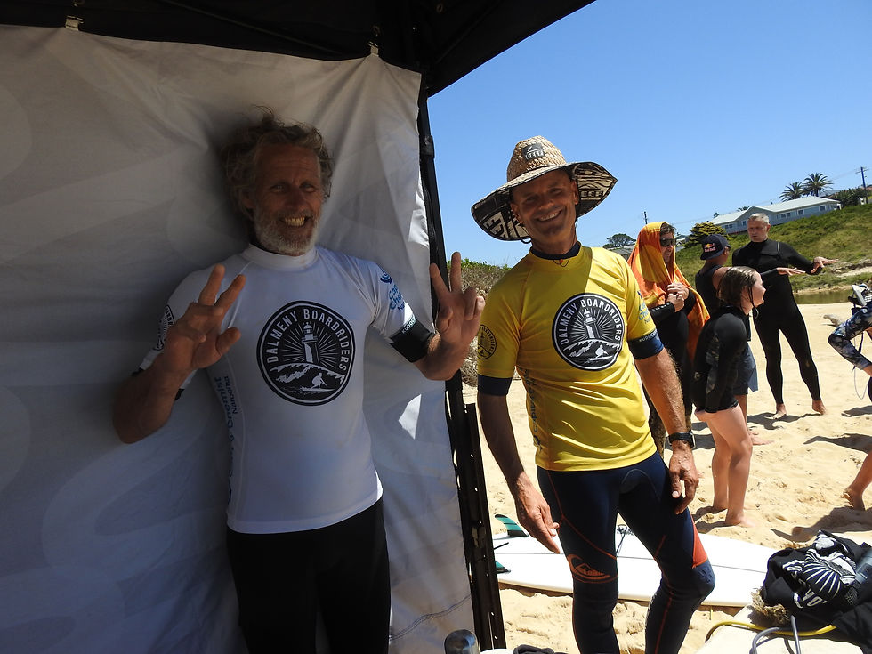 December Dalmeny Boardriders Sandy Santa Surf Comp
