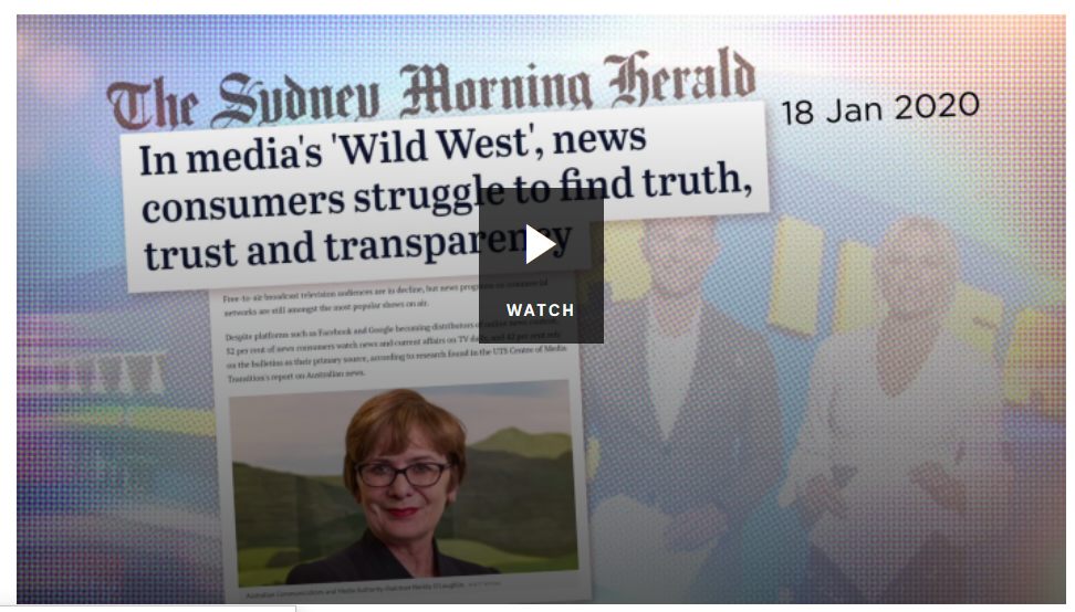 Don't trust the media?