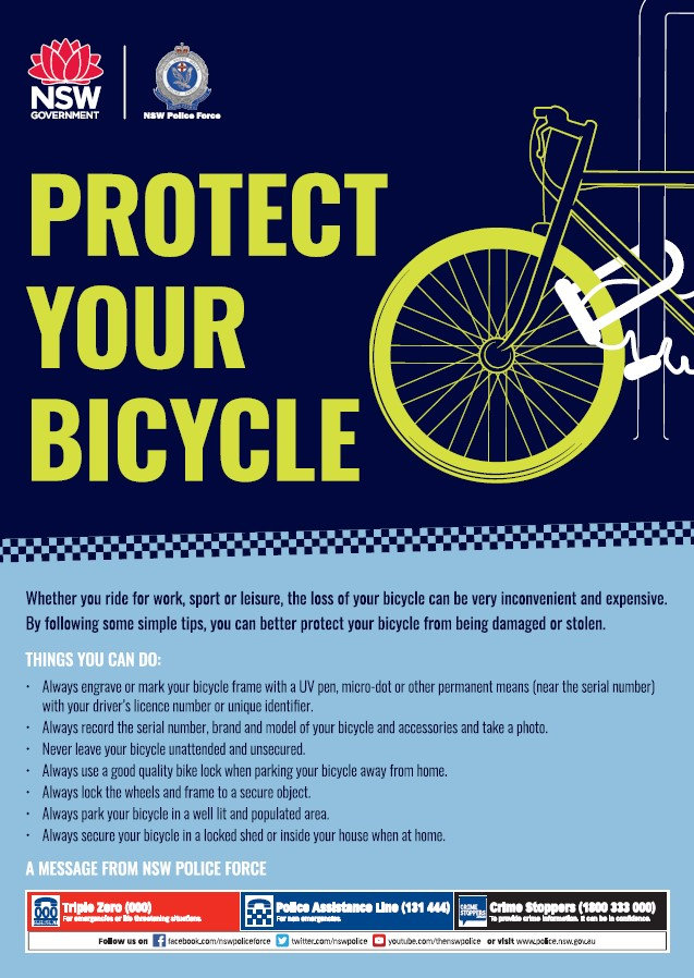 Beware of thieving low-life scum stealing bikes