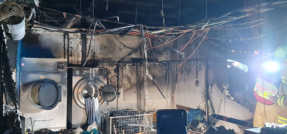 Warning on the fire risks of laundry