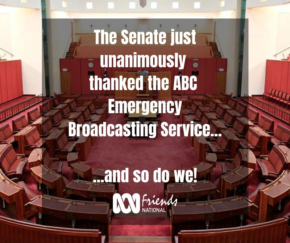 Well deserved recognition for ABC Emergency coverage of the fires