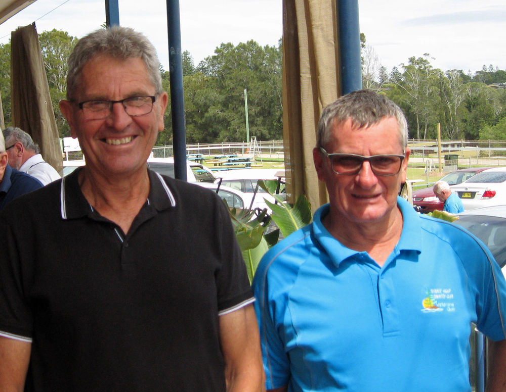 Ross Davidson and Neil Mather Scrape Home in Tuross Vets Ambrose Event