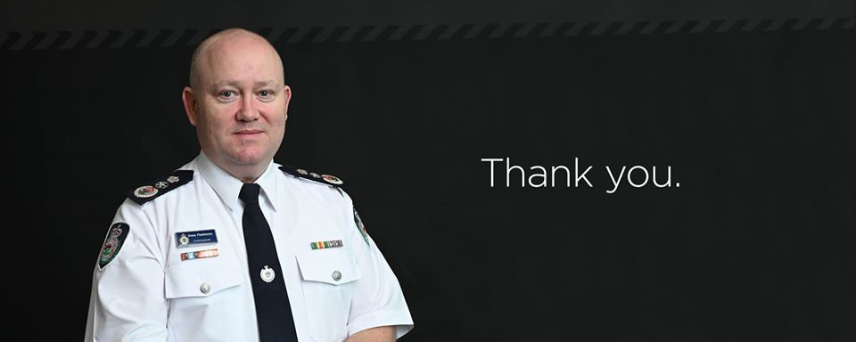 RFS says farewell to Commissioner Shane Fitzsimmons