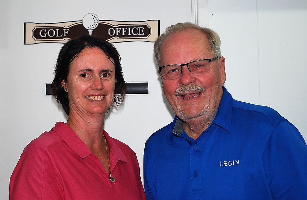 Shelley Pritchett wins medley stableford competition