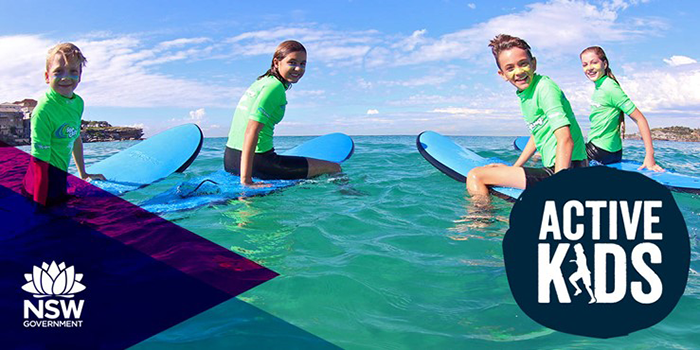 The NSW Government is helping kids get active with the Active Kids program