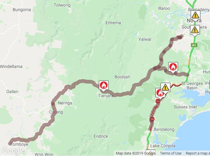 Princes Highway expected to remain closed until at least Dec 27th morning
