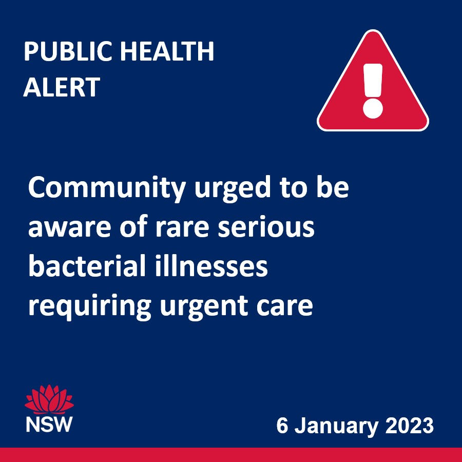 NSW Health alert