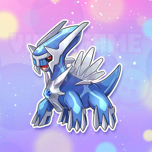 Pokemon Sinnoh Legends 3" Vinyl Dialga Sticker | VideoGame Shay