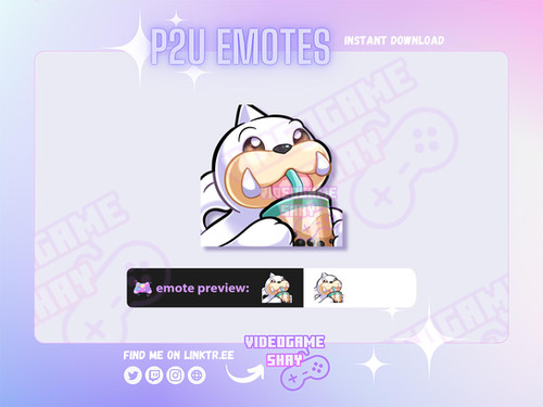 Seel SIP Pokemon Emote Pack for Twitch and Discord | VideoGame Shay
