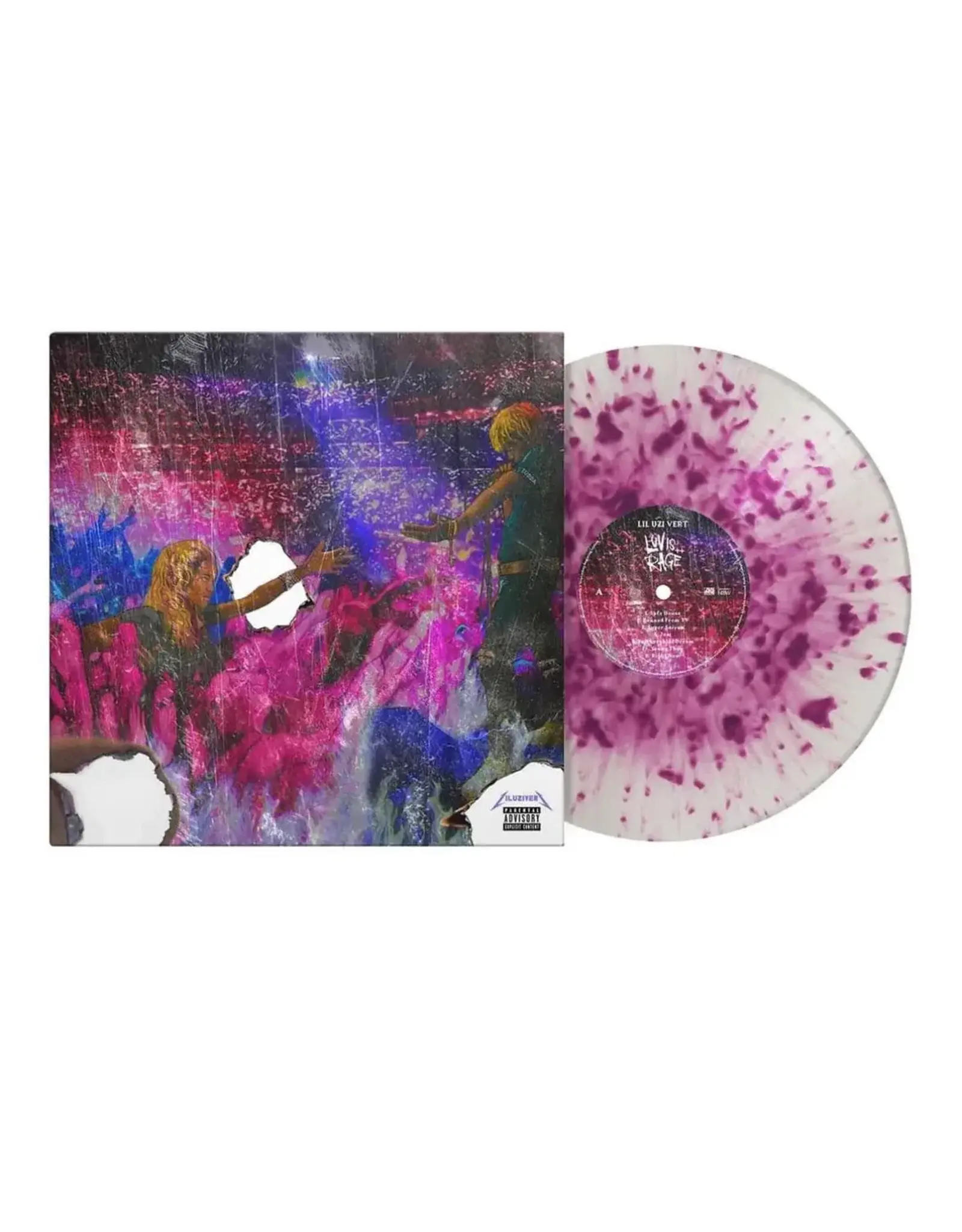 Lil Uzi Very : Luv Is Rage Splatter Vinyl | Argys Records