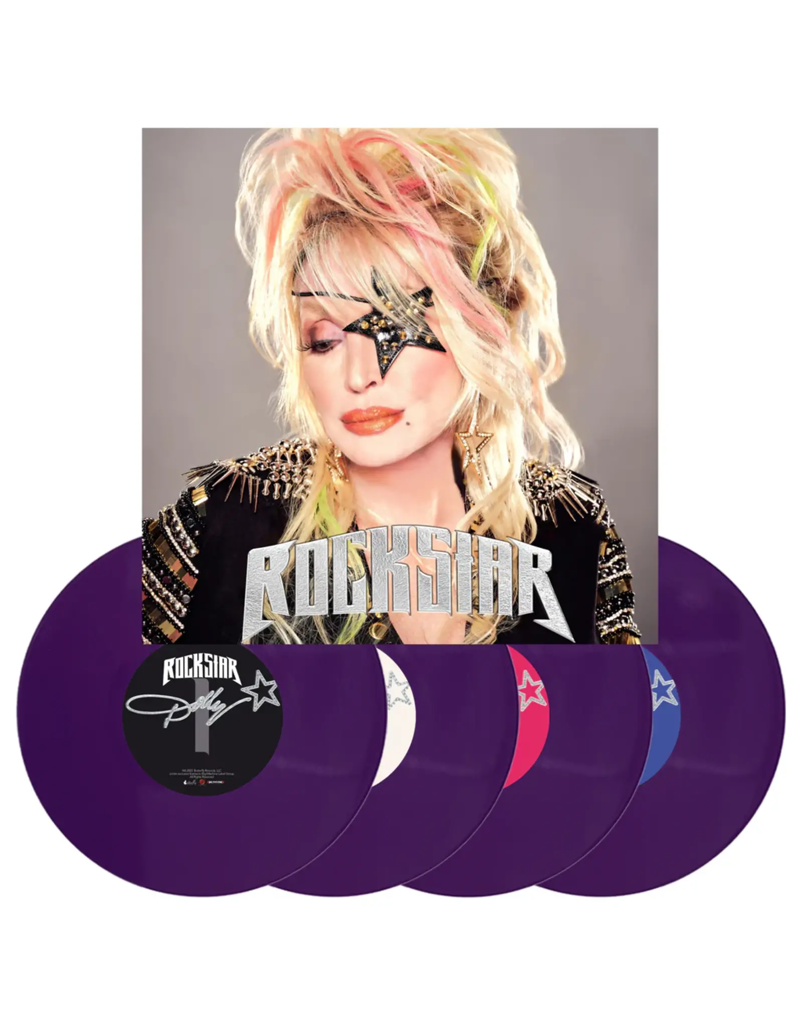 Dolly Parton : Rockstar Purple Vinyl 4 LP set | Argys Records