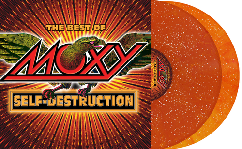 Moxy : The Best Of Moxy Self - Destruction Transparent Orange Vinyl ...
