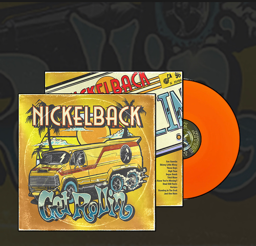 Nickelback : Get Rollin’ Orange Vinyl | Argys Records