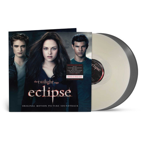 The Twilight Saga : Eclipse (Soundtrack) 2LP Milky Clear & Black Vinyl ...
