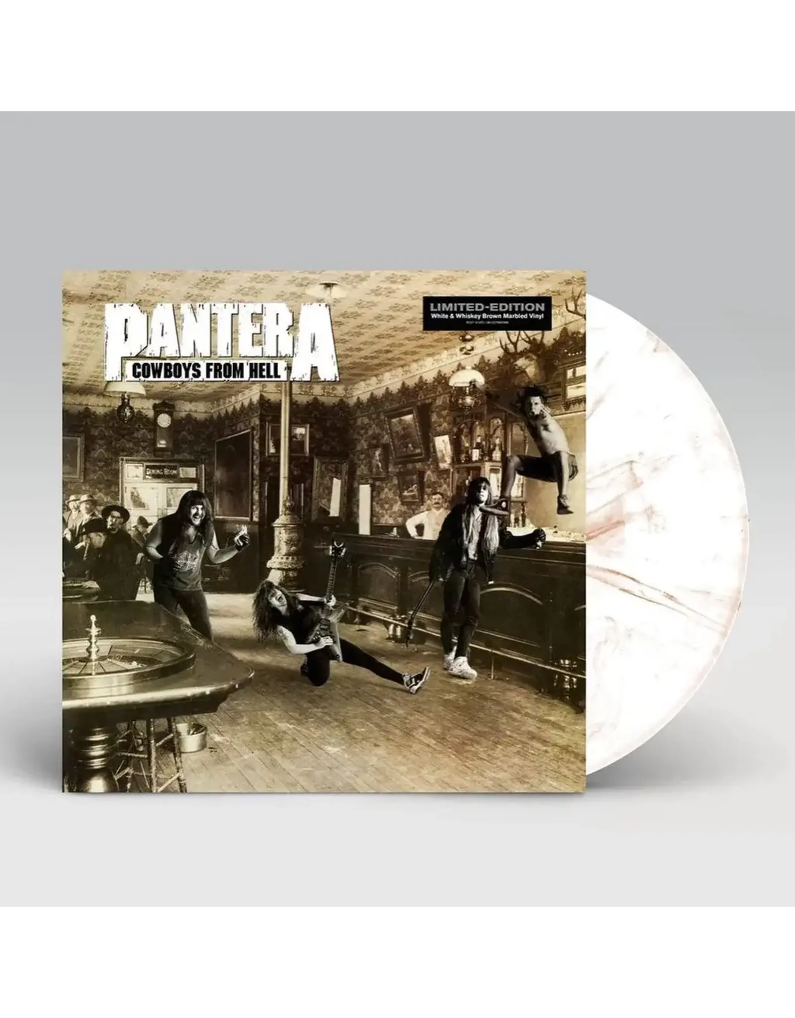 Pantera : Cowboys From Hell White & Whiskey Brown Vinyl | Argys Records