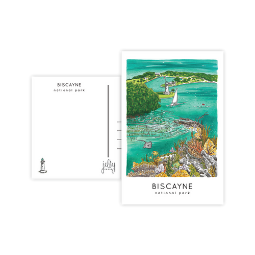 Biscayne National Park Postcard | jellypressco