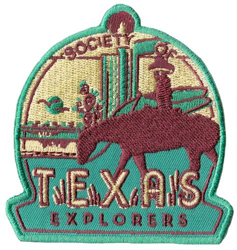 Society of Texas Explorers Iron-on Patch | jellypressco