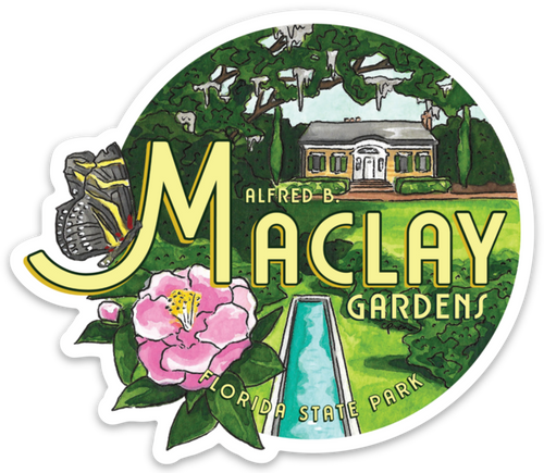 Maclay Gardens FL State Park Sticker | jellypressco