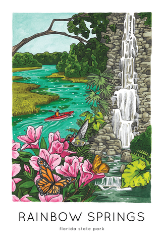 Rainbow Springs Florida State Park Print | jellypressco