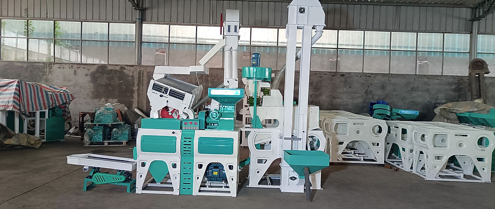 15TPD 1ton/h Combined Rice Mill Machine | New Automatic Rice Milling ...
