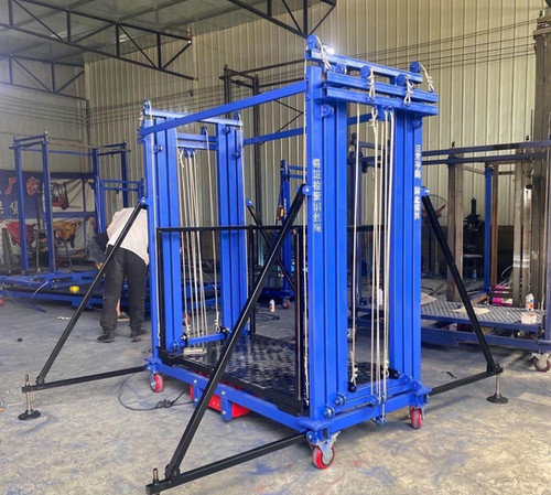 Electric Scaffolding Lifter: 10m, 500kg Load, Foldable, Remote Control ...