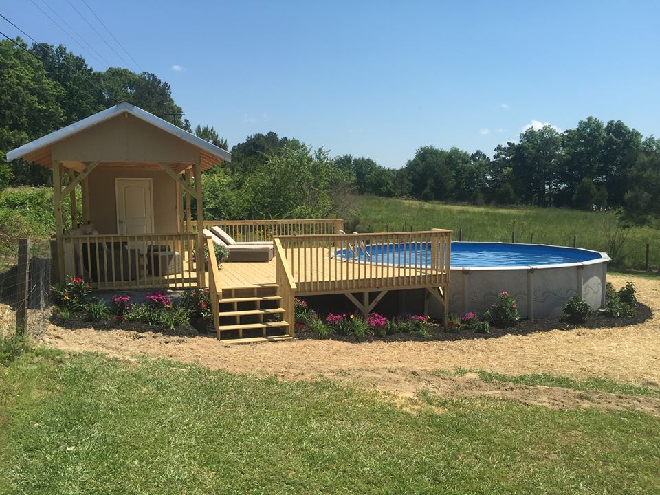 Above the ground pool | riverspools