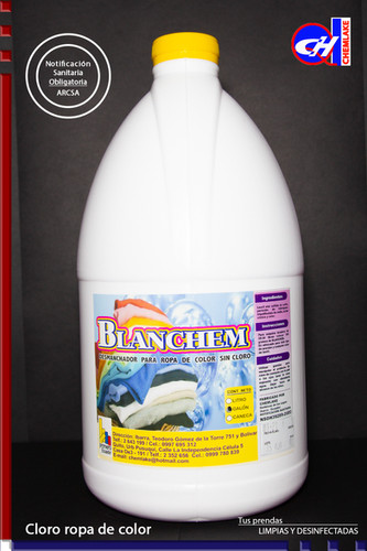 Cloro ropa de color | Chemlake