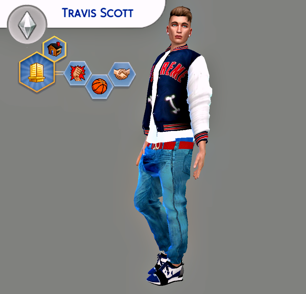 Sim Model: Travis Scott