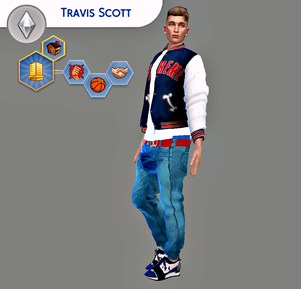 Sim Model: Travis Scott