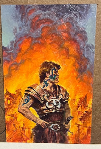 Darrell K. Sweet: The Burning City prelim | wowwow