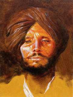 Richard Bober: Character Study of an Arabian Pirate | wowwow