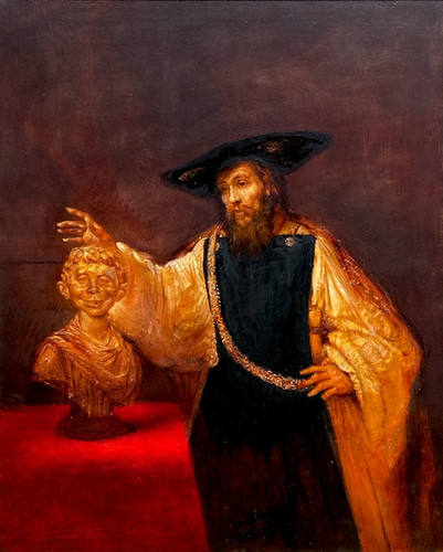 Richard Bober: Aristotle Contemplating a Bust of Alfred | wowwow