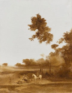 Richard Bober: JMW Turner-esque Landscape Study | wowwow